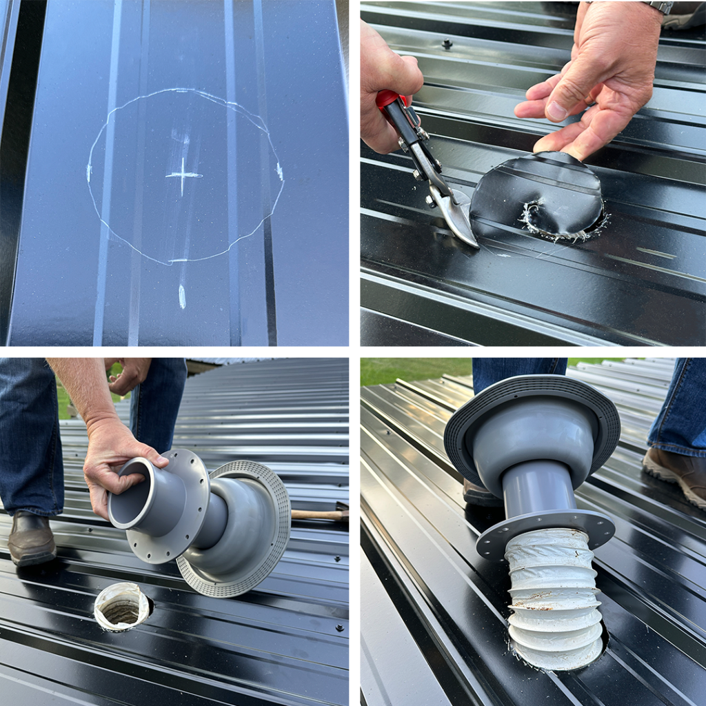 CoVent Exhaust Fan Vent | Levi's Building Components