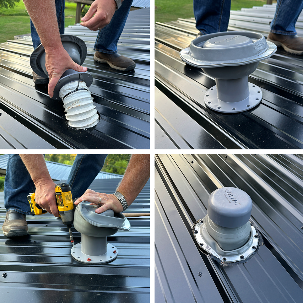 CoVent Exhaust Fan Vent | Levi's Building Components